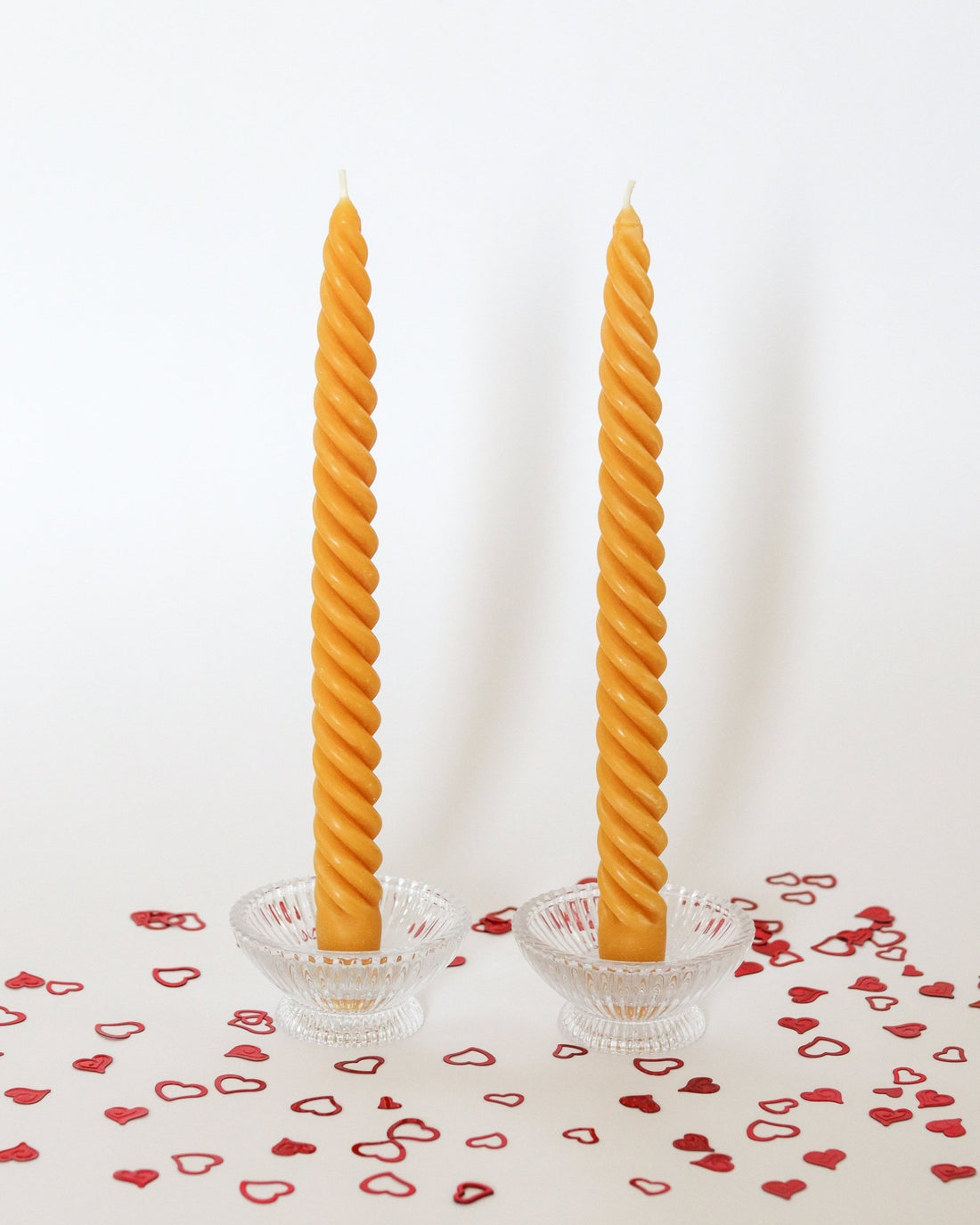 Natural Yellow Dinner Tapers - Set of 2 – Happy Organics