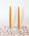 Natural Yellow Dinner Tapers - Set of 2 – Happy Organics