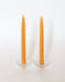 Natural Yellow Dinner Tapers - Set of 2 – Happy Organics